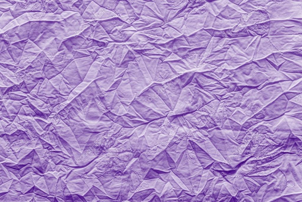 Tela de textura arrugada de color lila brillante — Foto de stock ...