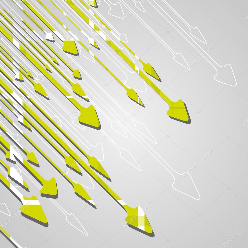 Arrow design background Stock Vector by ©endpz 52566609