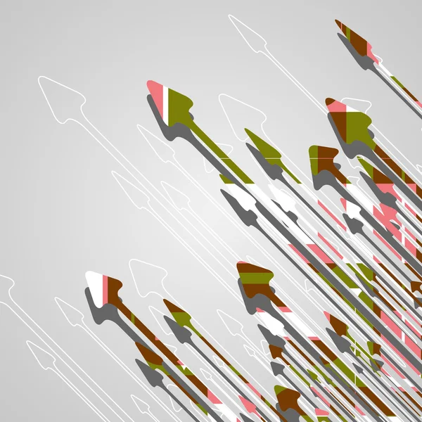 Arrow design background Stock Vector by ©endpz 52566609