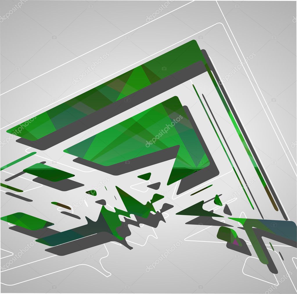 Futuristic background, geometric illustration. Stock Vector Image by ...