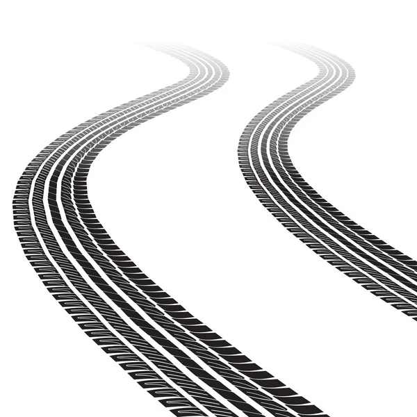 Tire tracks Stock Vector Image by ©mpavlov #5283129