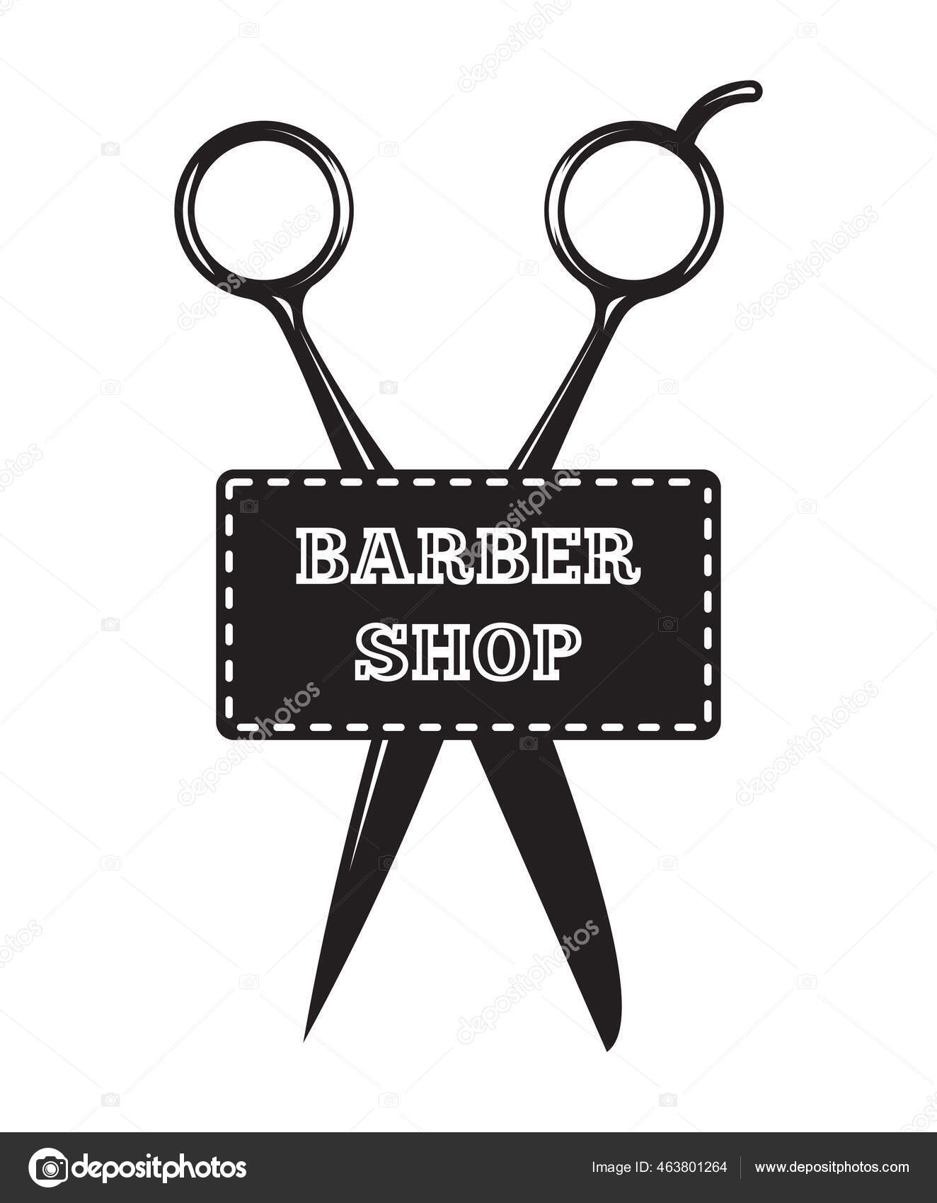Barber Scissors Vector