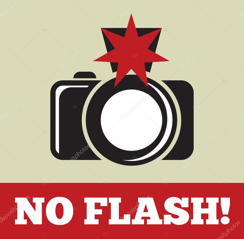 No flash sign Stock Vector Image by ©branchecarica #60847243