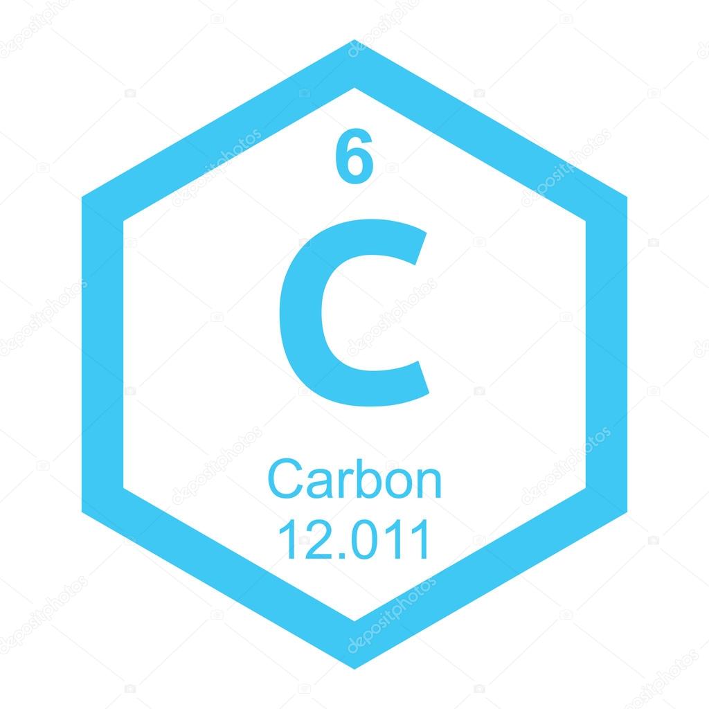 Carbon Periodic Symbol