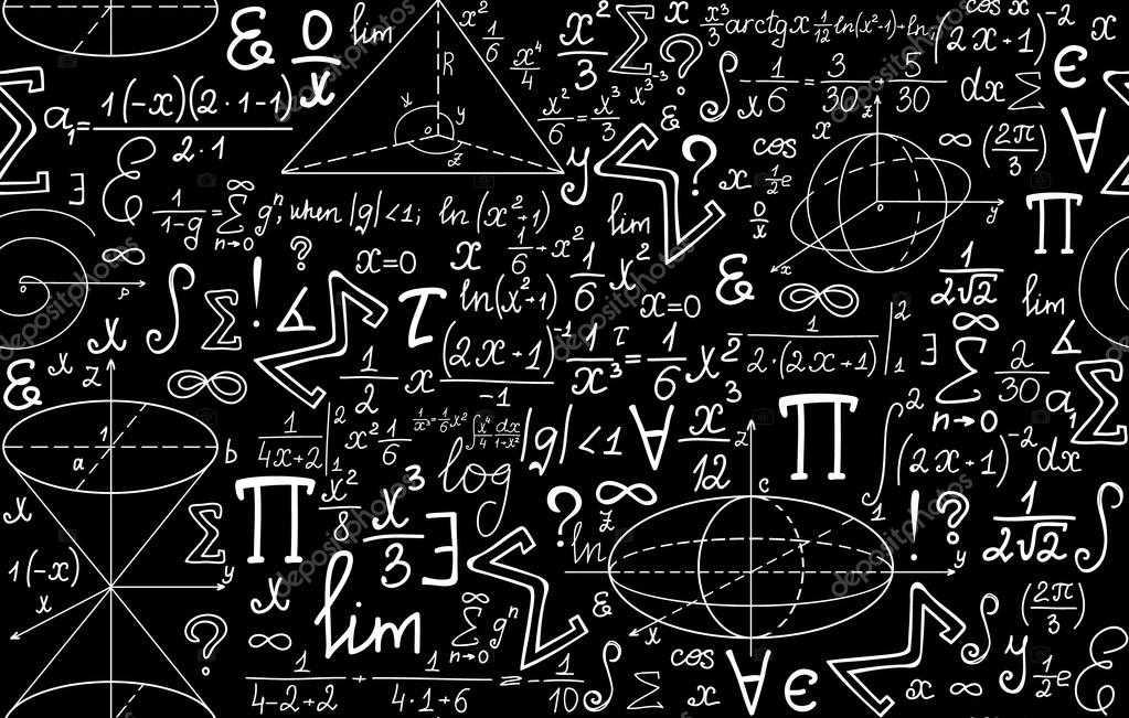 Vector mathematical seamless texture with various mathematical signs ... Vector mathematical seamless texture with various mathematical signs ...