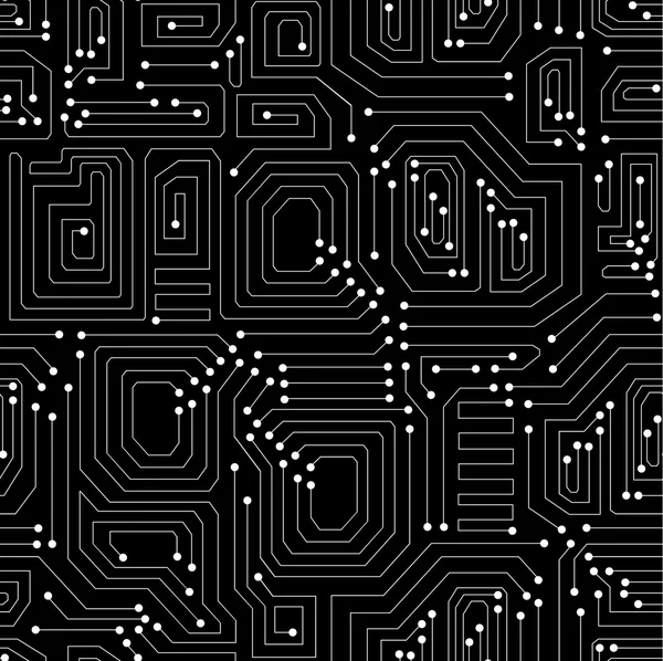 Technical vector endless texture with circuit board. Computer seamless ... Technical vector endless texture with circuit board. Computer seamless ...