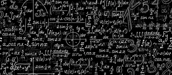 Beautiful mathematical seamless pattern with algebra equations, figures ... Beautiful mathematical seamless pattern with algebra equations, figures ...