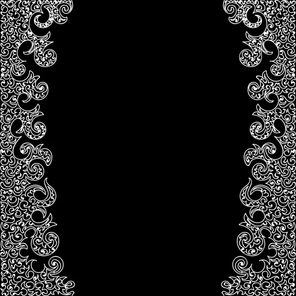 Complicated frame design with curls — Stock Vector © Dr.PAS #6328893