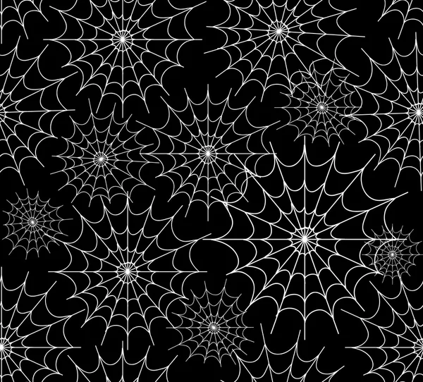 Halloween spider web seamless pattern blue background EPS10 file ...