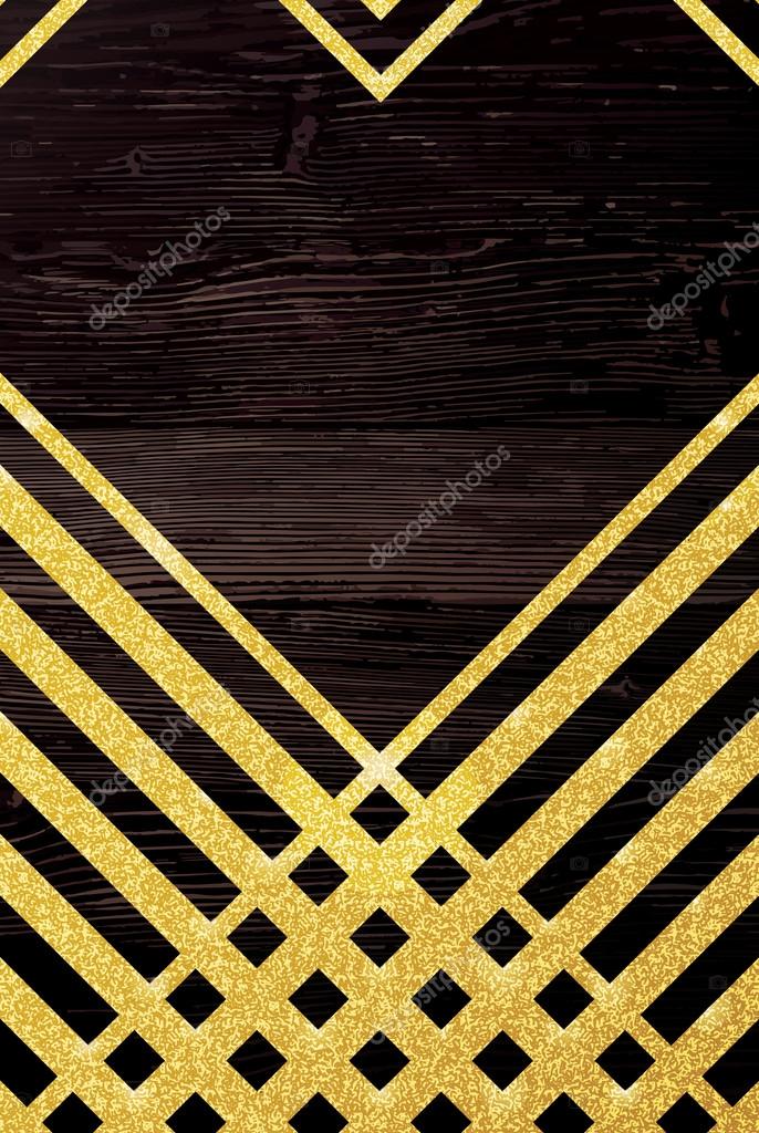 Background with golden stripes pattern Stock Vector Image by ©ita_tinta ...