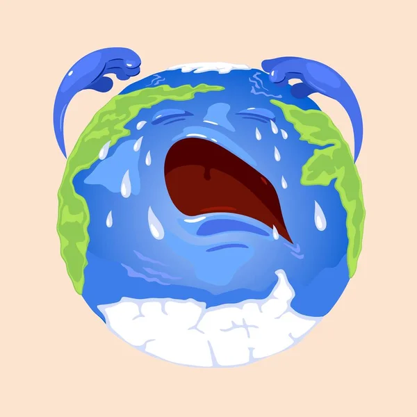 Planet with crying face Vector Images, Royalty-free Planet with crying ...
