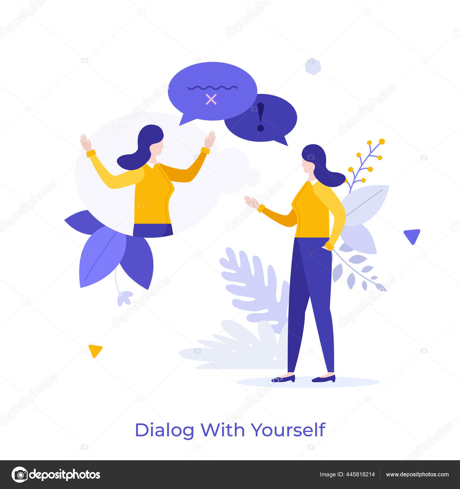 Inner Critic Clipart