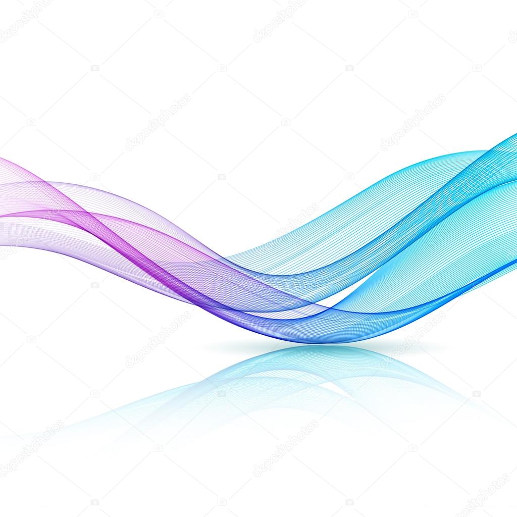 Abstract Color Wave Design Element — Stock Vector © Marigold 88 108530508