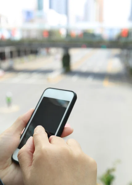 Hands using cellphone - Stock Image - Everypixel