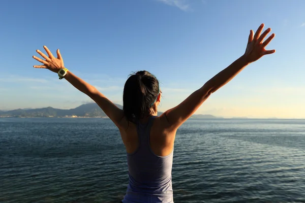 Woman open arms Stock Photos, Royalty Free Woman open arms Images ...