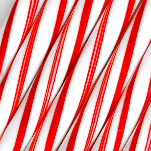 Closeup of peppermint candy canes side by side. — Stock Photo ...