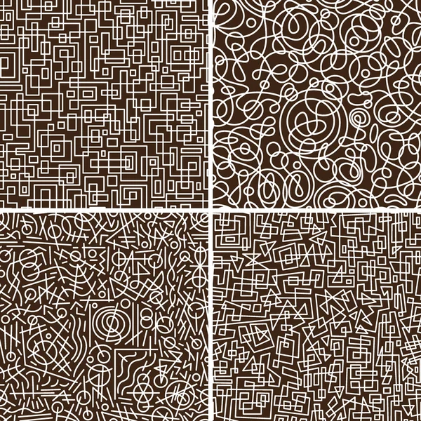 Seamless abstract vector backgrounds set — Stock Vector © topform #24350221 Seamless abstract vector backgrounds set — Stock Vector © topform #24350221