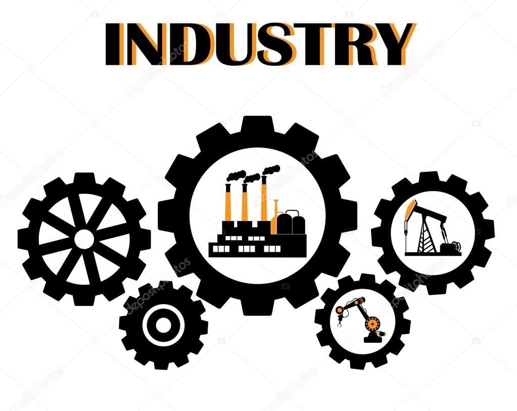 Conjunto de iconos de gestión de ingeniería . Vector de stock por ...