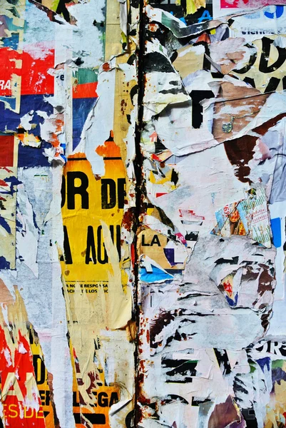 Random background collage texture paper on eroded wall Stock Photo by ...