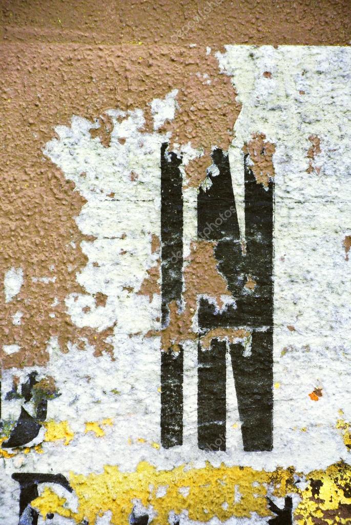 Random background collage texture paper with in word — Stock Photo ...