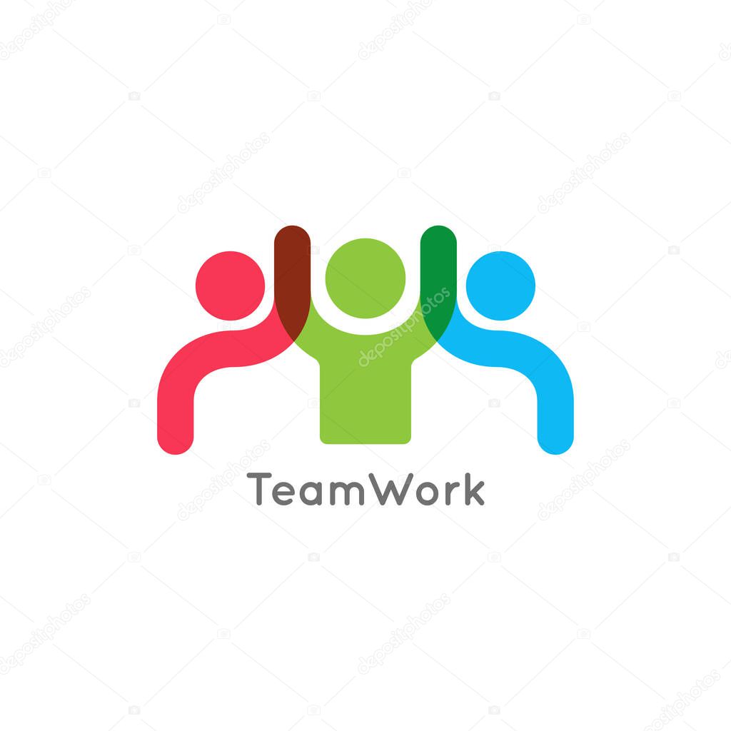 Teamwerk Logo Ontwerp