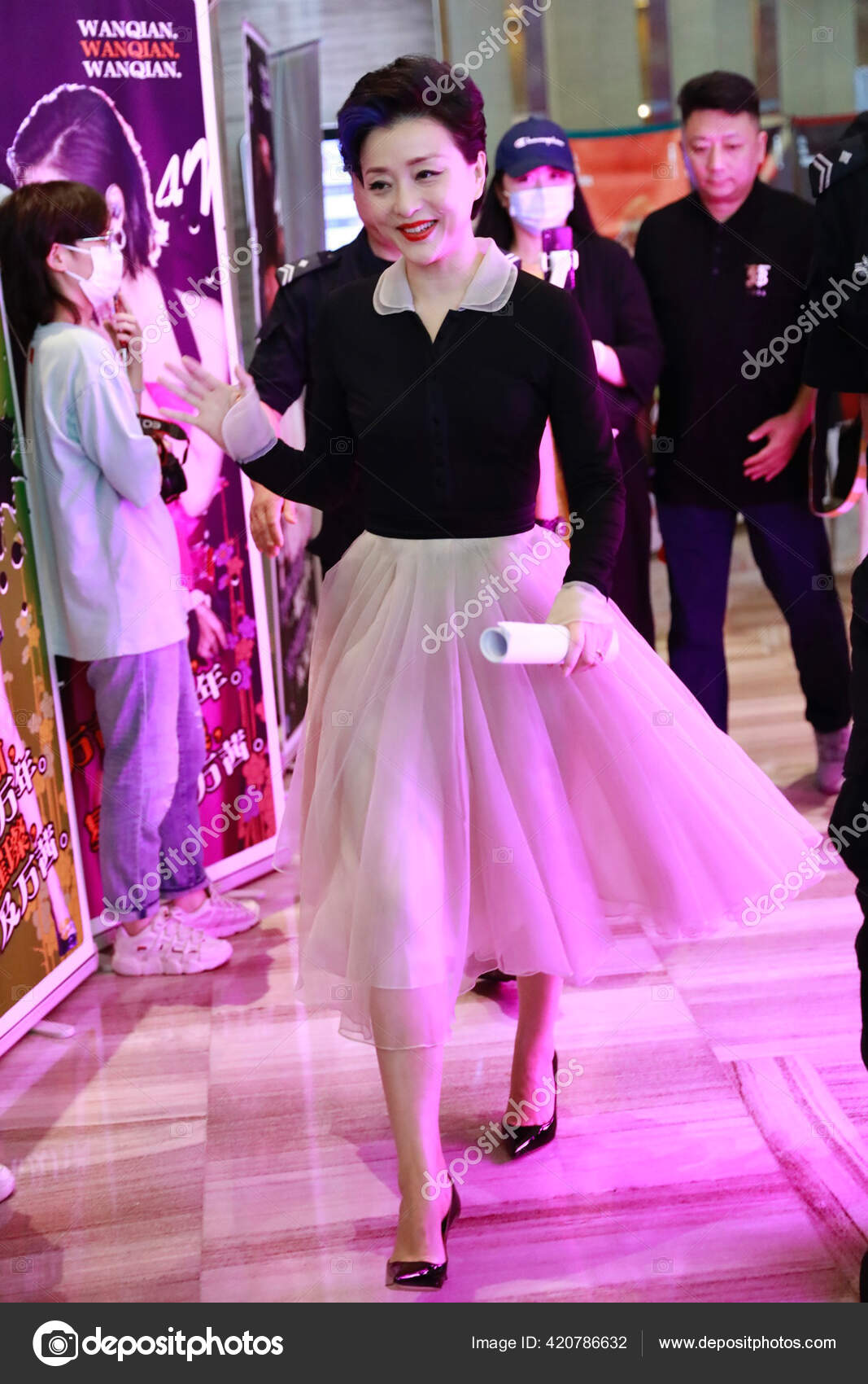 Chinese Media Proprietor Journalist Talk Show Host Yang Lan Seen ...