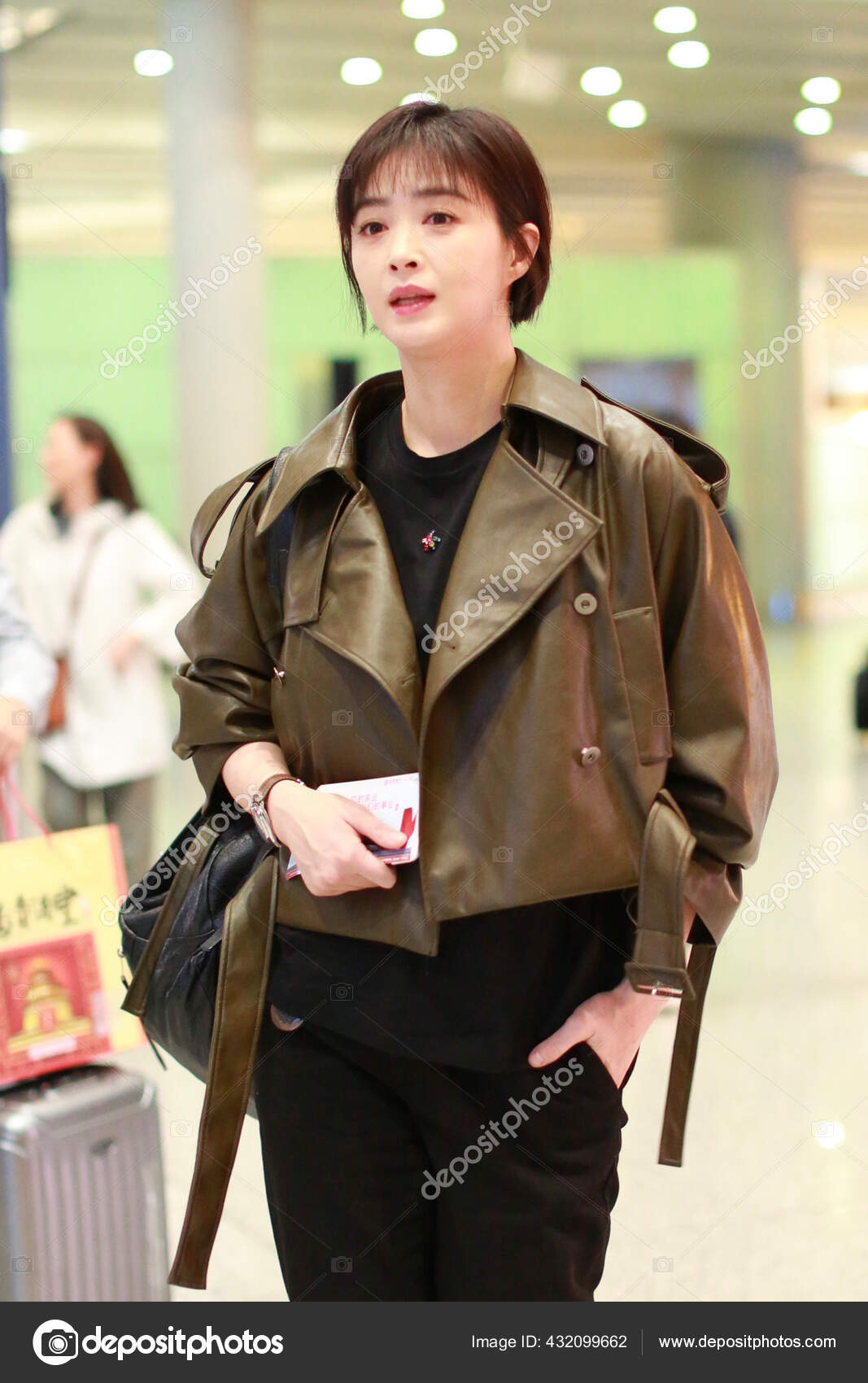 Chinese Actress Jiang Xin Also Known Her English Name Rulu — Stock ...