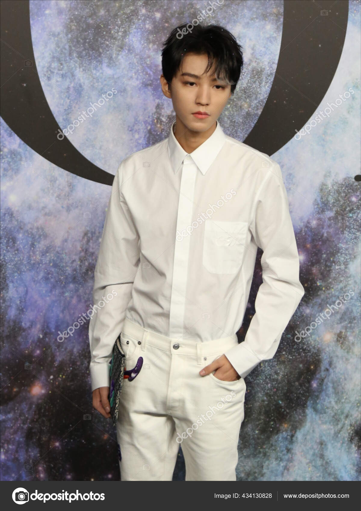 Chinese Singer Actor Wang Junkai Also Known Karry Wang Attends — Stock Editorial Photo ...