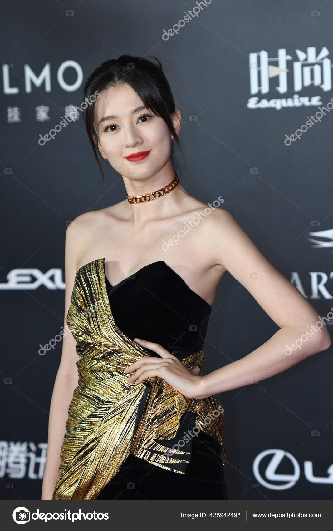 Chinese Actress Qiao Xin Also Known Bridgette Qiao Attends Annual ...