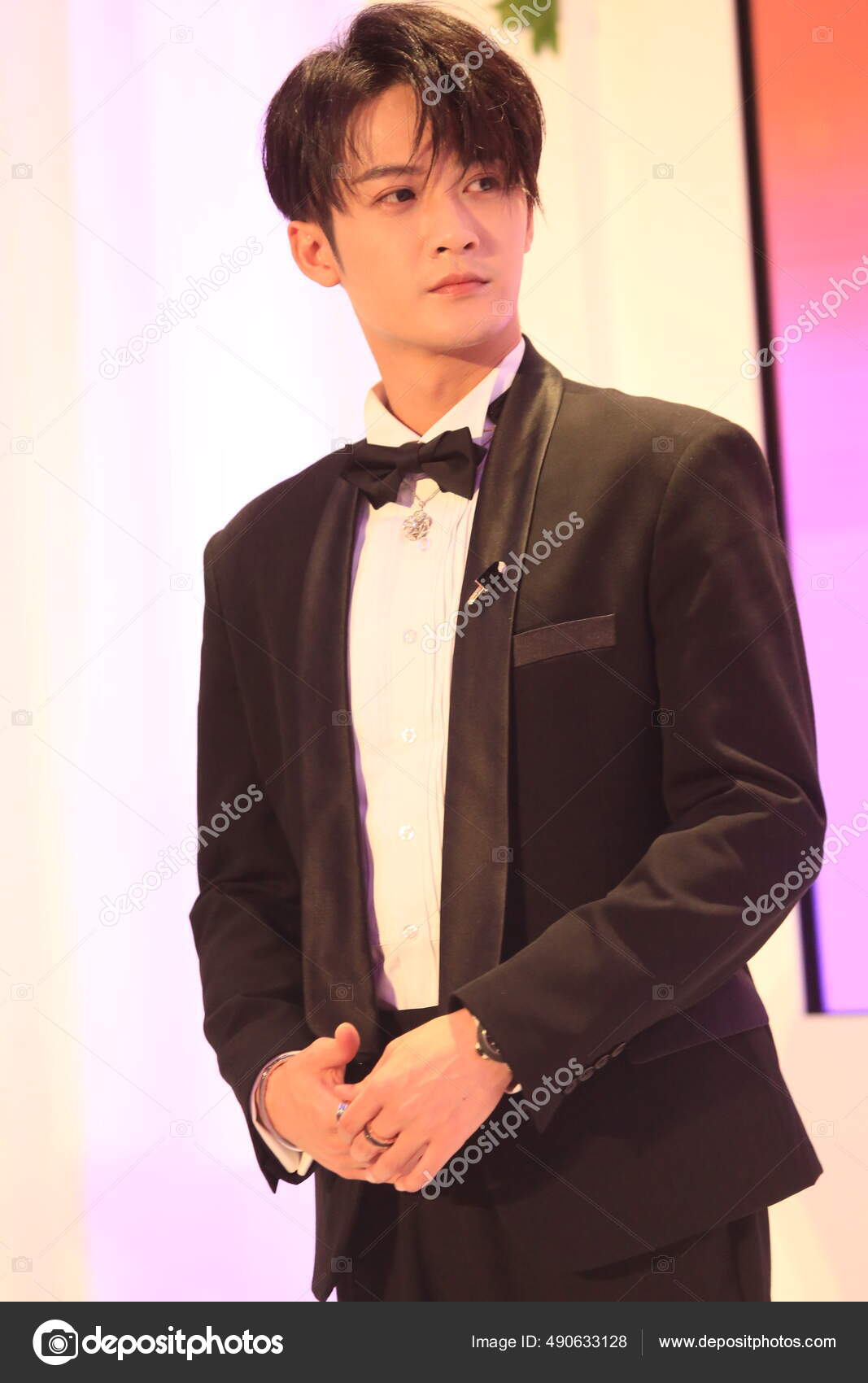 Chinese Actor Singer Dancer Tan Jianci Also Known His Stage — Stock Editorial Photo ...