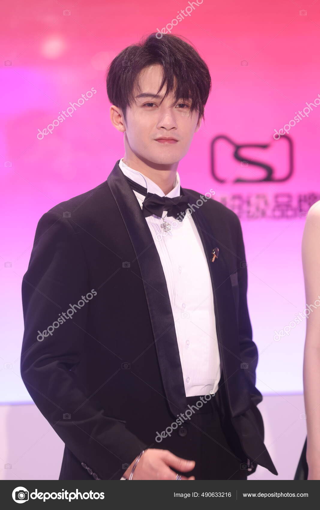 Chinese Actor Singer Dancer Tan Jianci Also Known His Stage — Stock Editorial Photo ...
