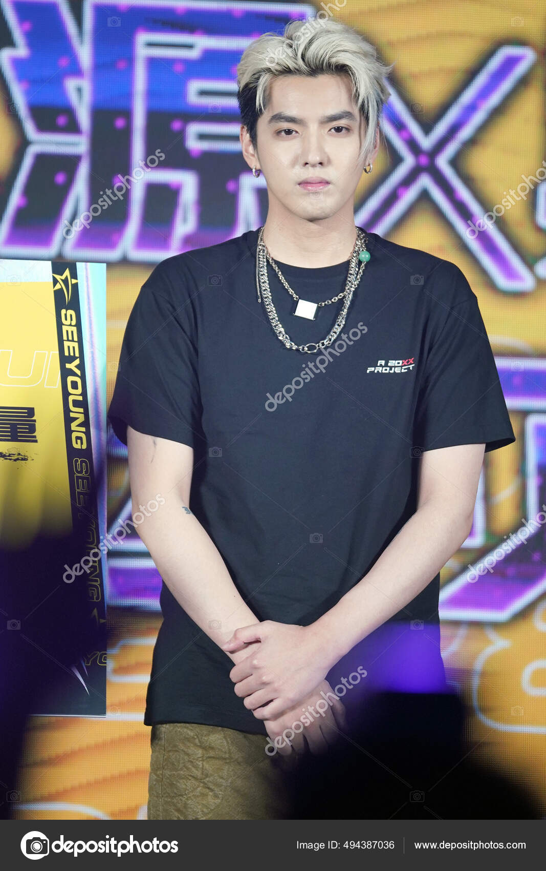 Chinese Canadian Actor Singer Record Producer Model Kris Yifan Attends ...