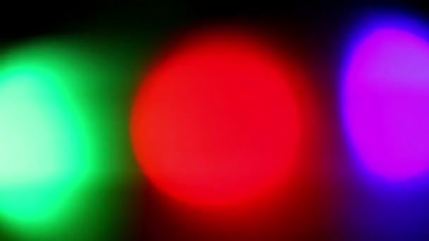 Flashing red LED light at night — Stock Video © artisticitsitra #65542761