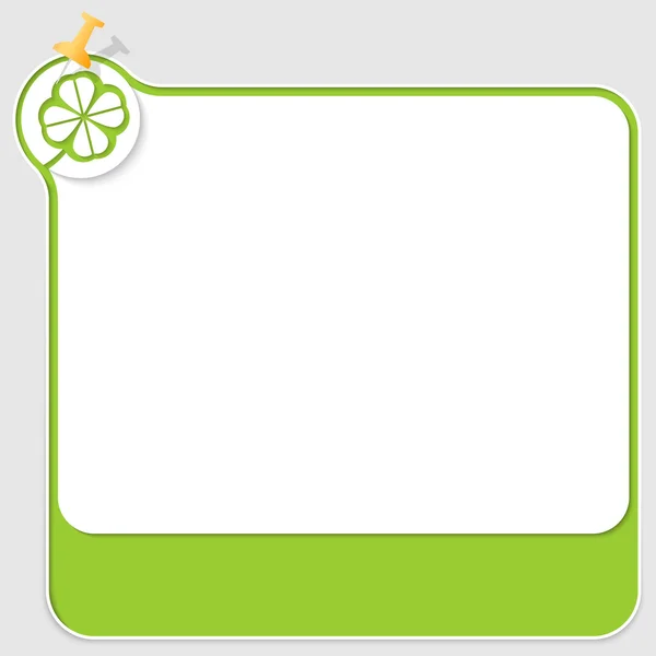 Green frame for your text and check box Stock Vector by ©garrifrotto ...