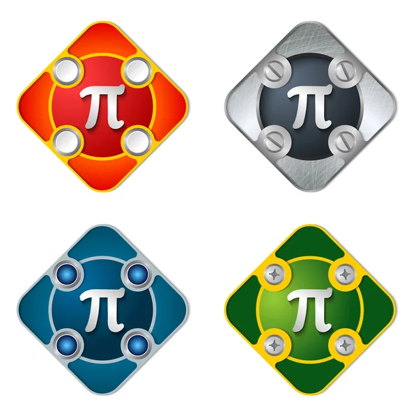 303 Pi symbol Stock Illustrations | Depositphotos