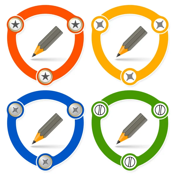 Write symbols imágenes de stock de arte vectorial | Depositphotos