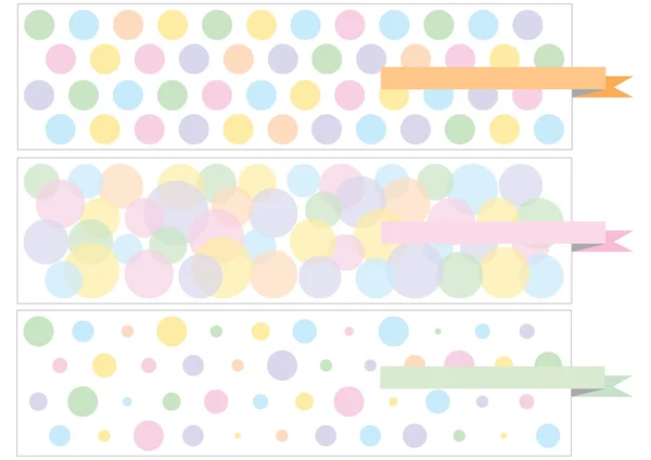 Pastel polka dots — Stock Vector © pizla09 #63682015
