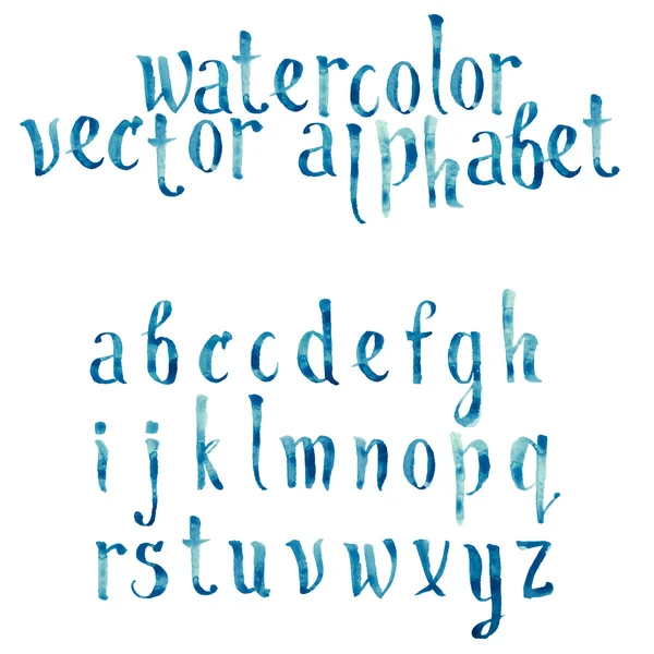 Letras acuarela Imágenes Vectoriales, Gráfico Vectorial de Letras ...