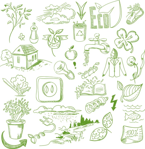 Vector ecology signs Vector Art Stock Images | Depositphotos