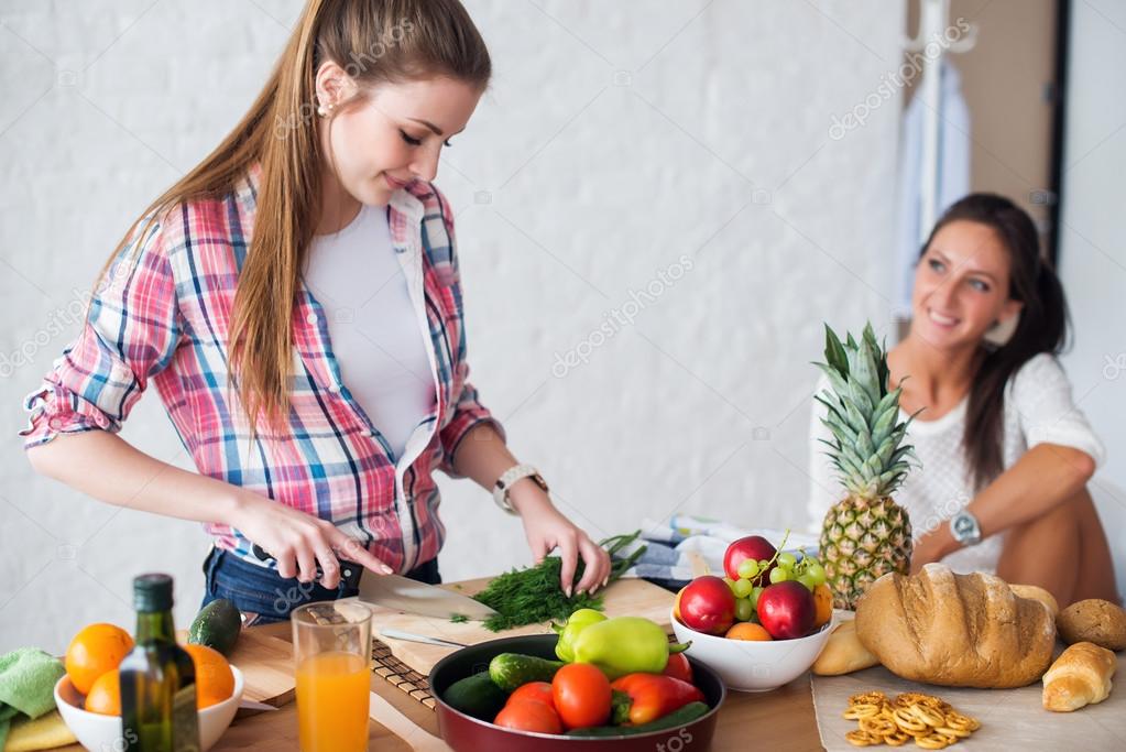Girl Cooked For Dinner