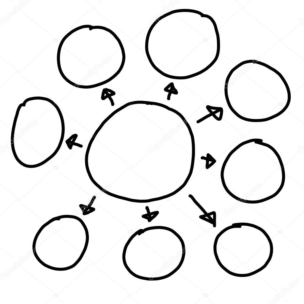 Hand drawn a graphics symbols geometric shapes graph to input in ...