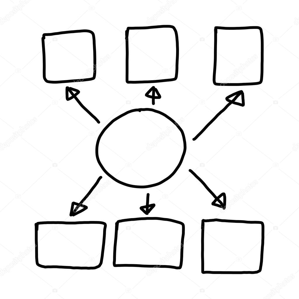 Hand drawn a graphics symbols geometric shapes graph to input in ...
