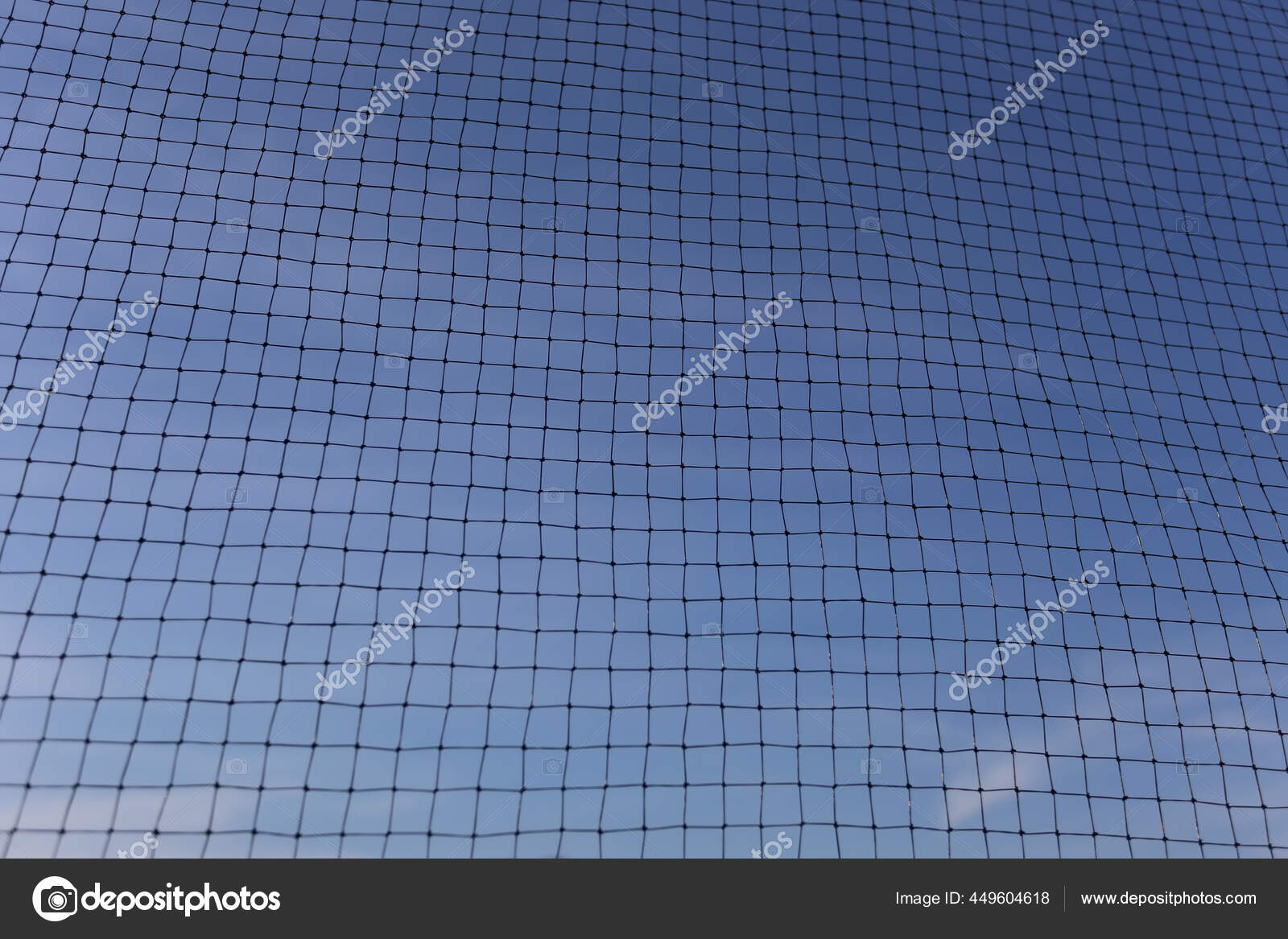 Nylon Net Blue Sky Background Design Your Work Stock Photo by ...