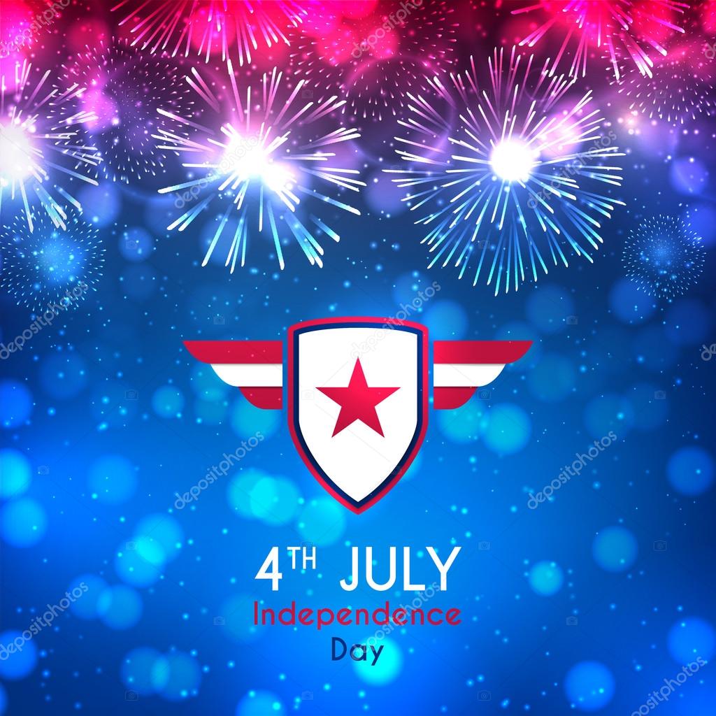Happy Independence Day backdrop Stock Vector by ©avgust01 112438830