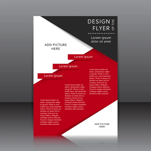 Flyer/Poster design — Stock Vector © redshinestudio #6266573