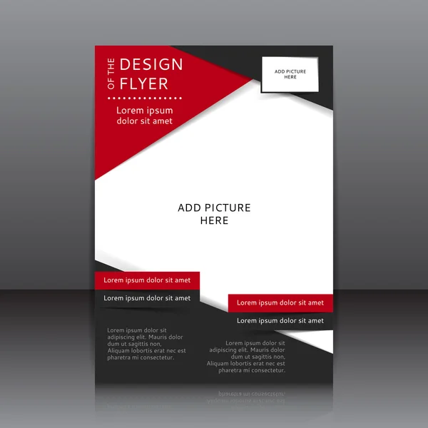 Red flyer background Vector Art Stock Images | Depositphotos