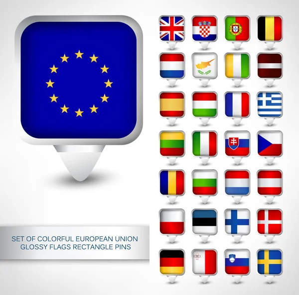 European Union map with flags. — Stock Vector © Livenart #72751853