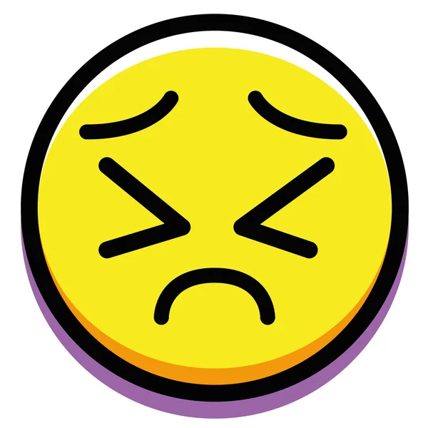 Ashamed Cartoon Face