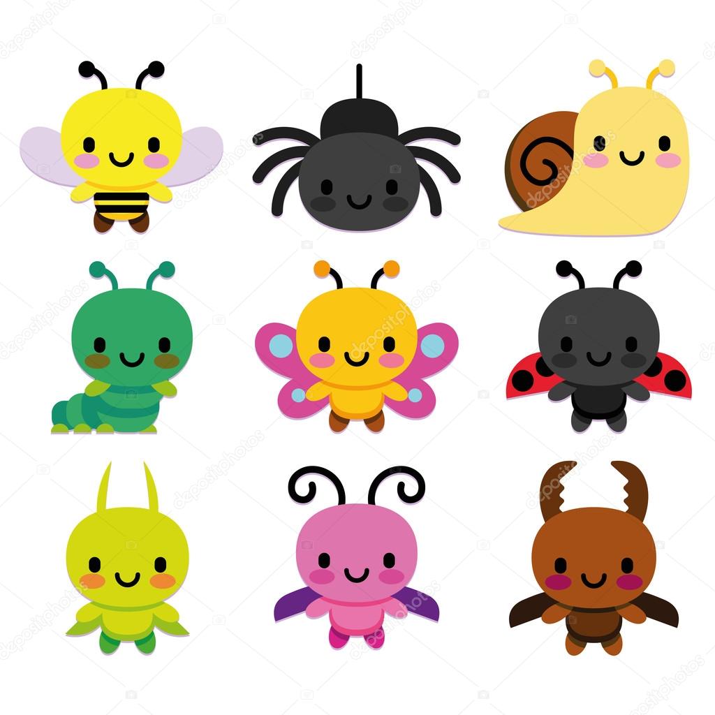 Cute Bug Vector