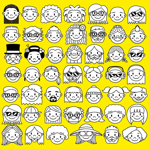 Emoji faces Vector Art Stock Images | Depositphotos